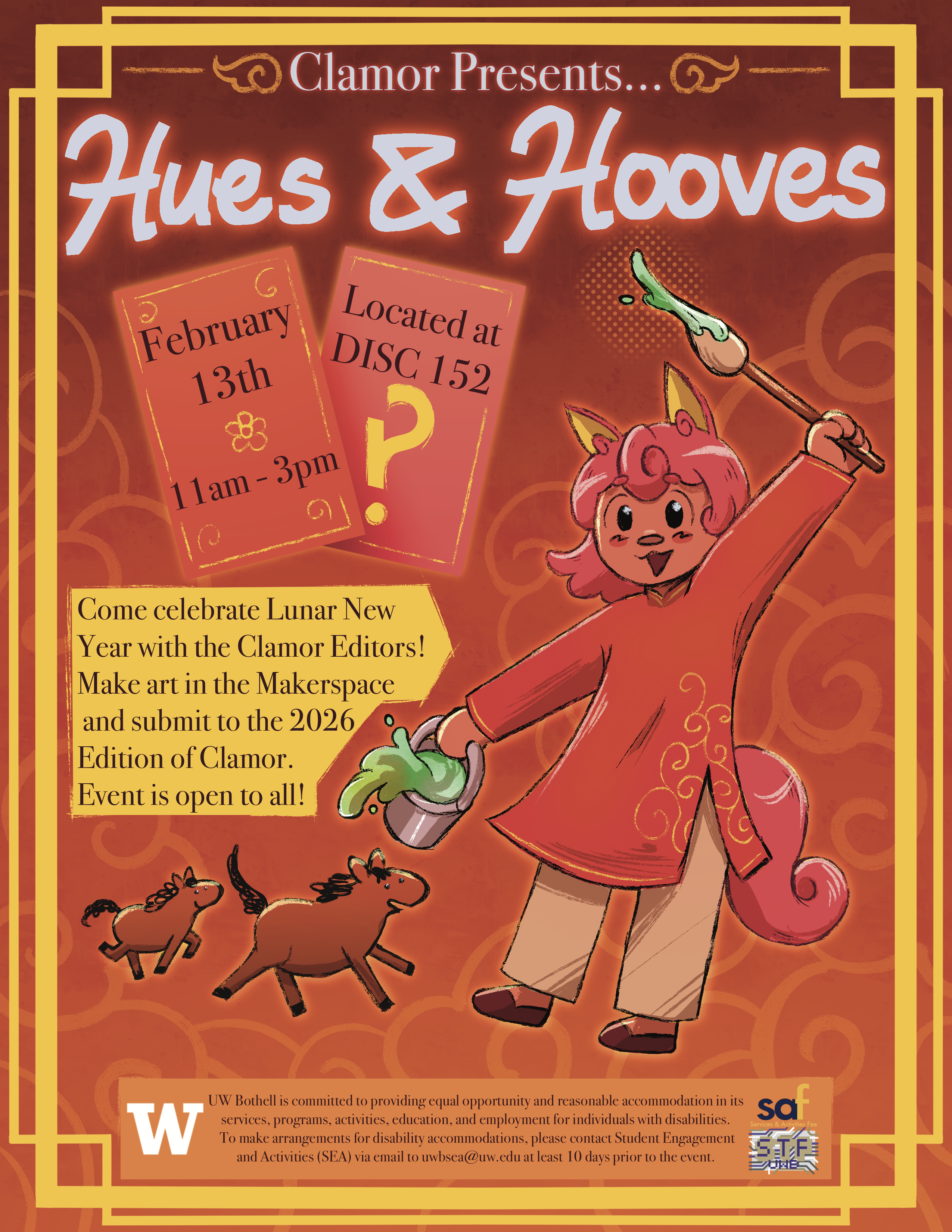 Clamor Hues & Hooves Event! – CLAMOR